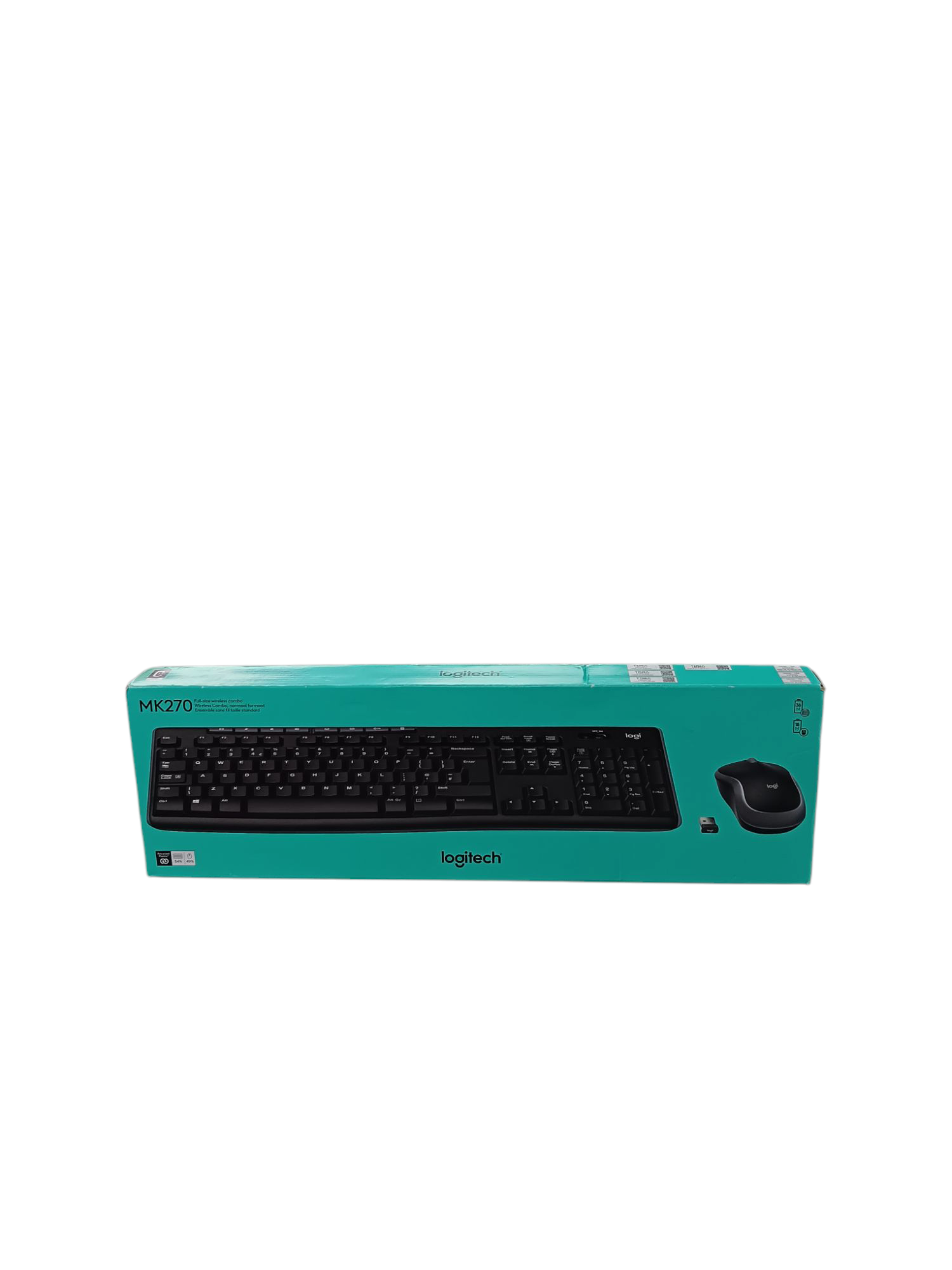 Pre-owned Logitech MK270 Keyboard and Mouse - Own4Less